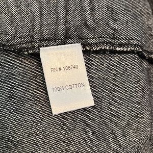 NorthStyle | Jackets & Coats | Denim Jacket With Snap Front And Slight ...